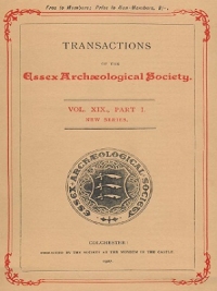 Essex Archaeology and History (Transactions) | Publications | Essex ...